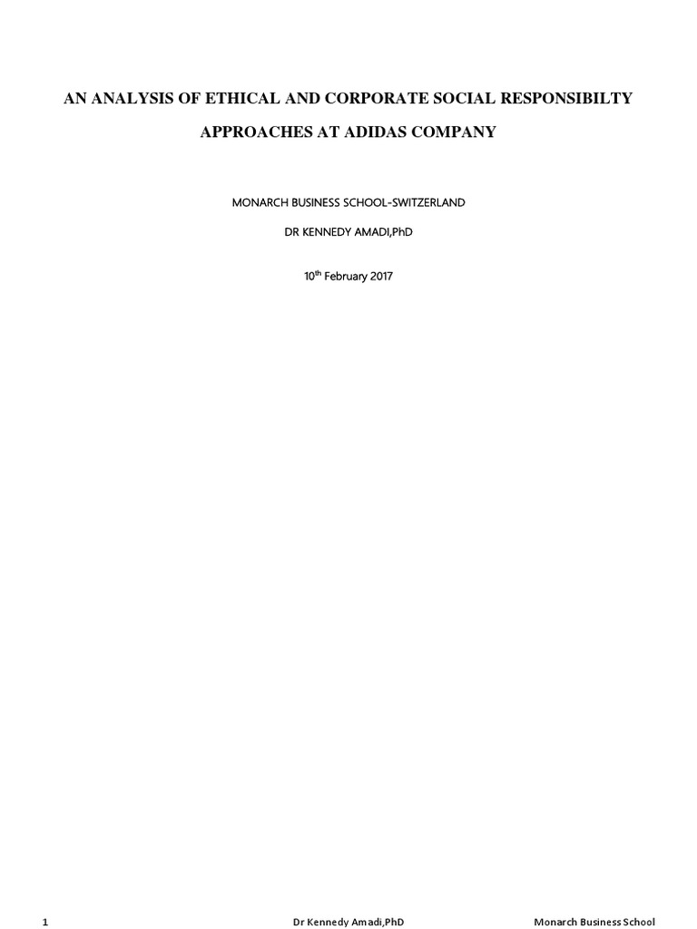 Ethics & Corporate Social Responsibility | PDF | Corporate Social ...