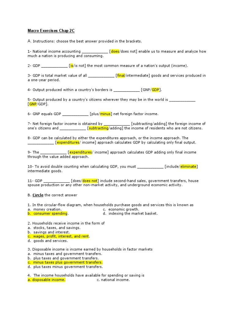 Macro Assignment | PDF | Gross Domestic Product | Supply (Economics)