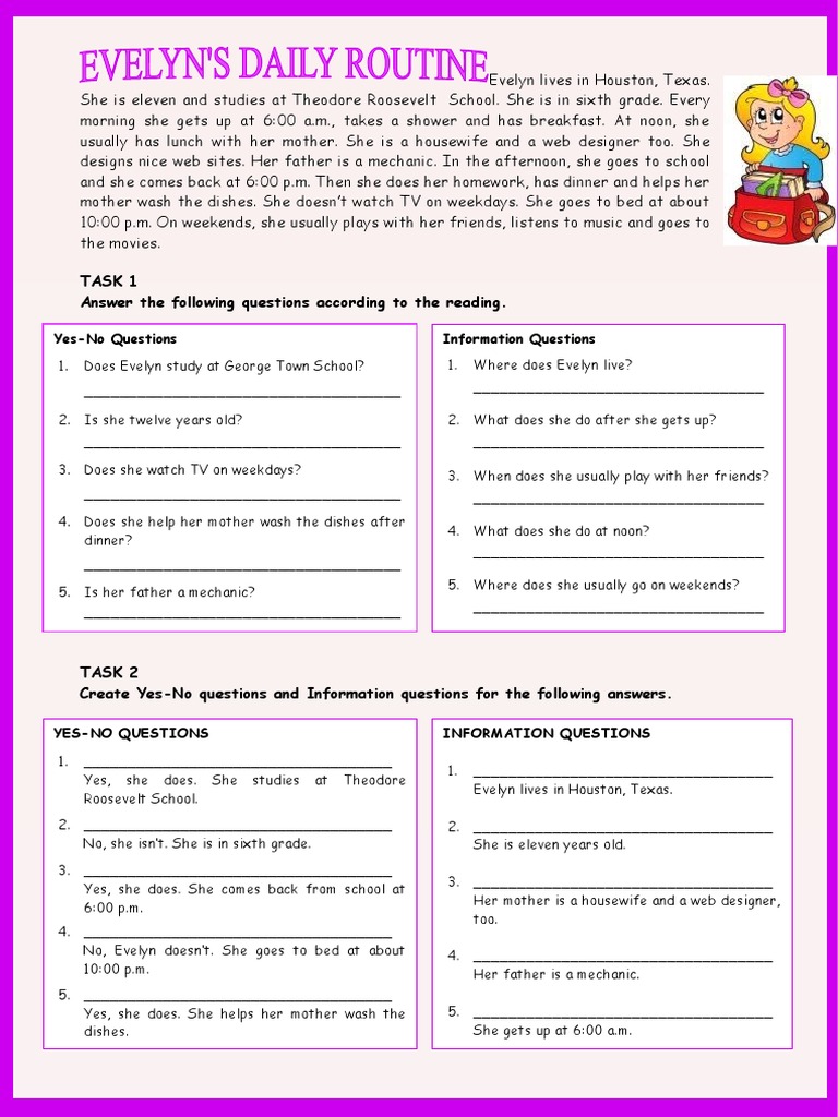 Task 1 Answer The Following Questions According To The Reading ...