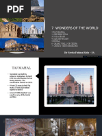 Seven Wonders of the World Overview | PDF