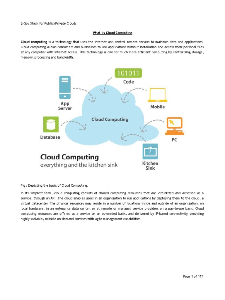 Cloud Computing | PDF | Cloud Computing | Software As A Service
