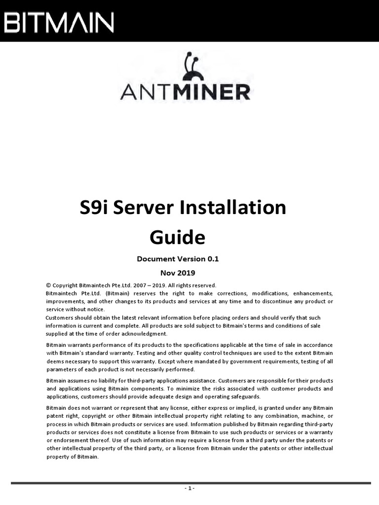 S9i Server Installation Guide | PDF | License | Computing