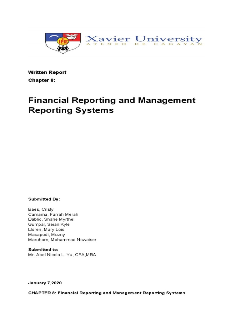 AIS - Written Report | Download Free PDF | Analytics | Business ...