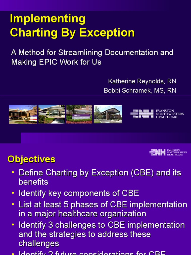 Charting by Exception Implementation Guide | PDF | Regulatory ...