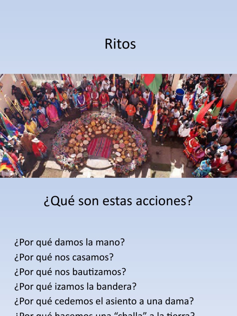 Ritos | PDF | Rituales | Science