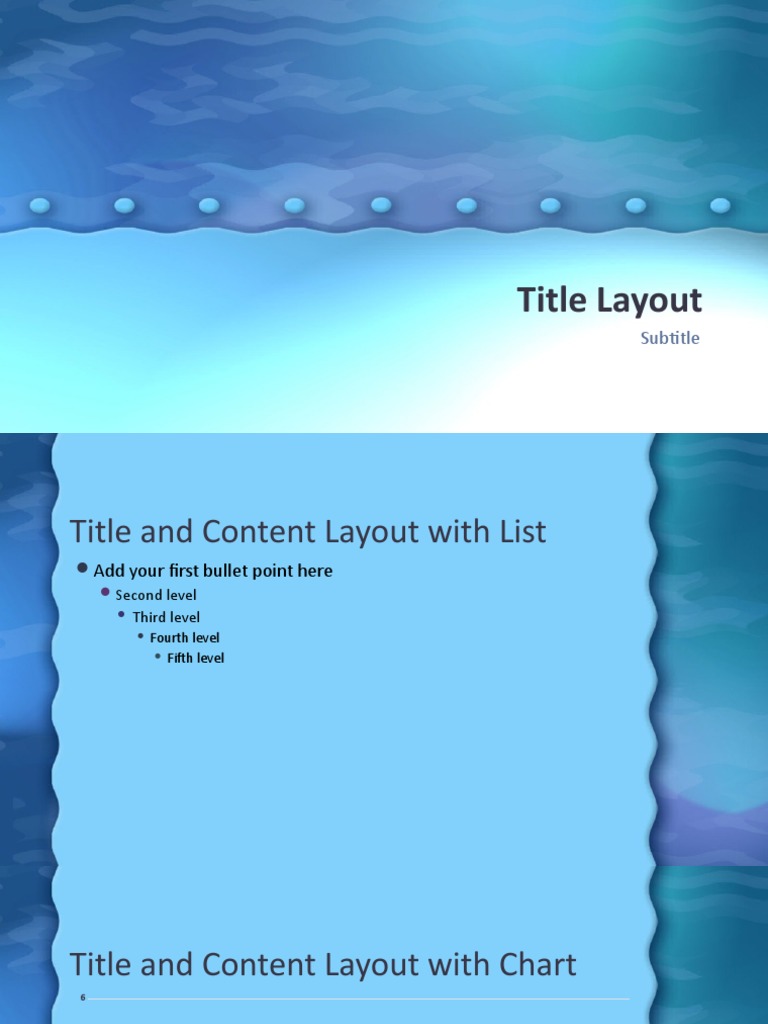 Document Layouts and Content Types | PDF
