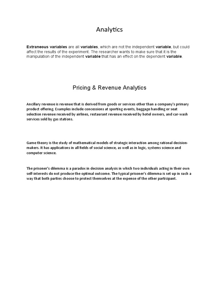 Important Notes | PDF