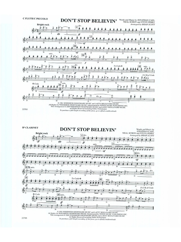 Dont Stop Believing PDF | PDF