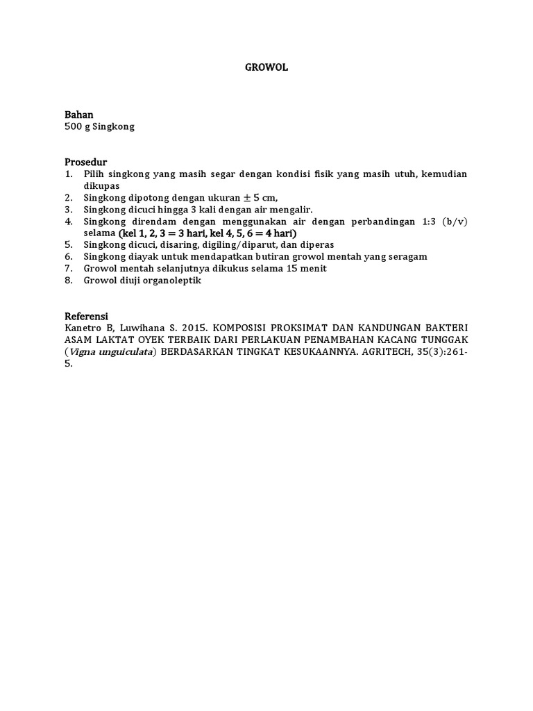 GROWOL Ekstensi | PDF