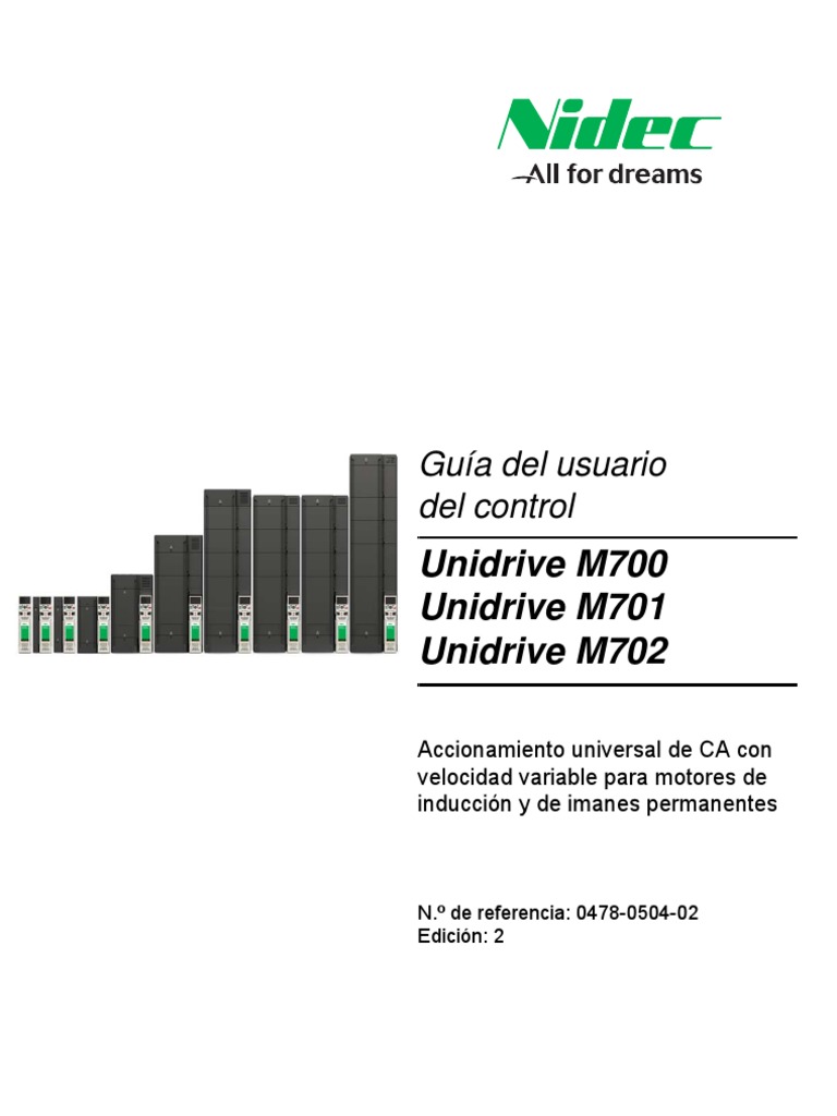 Spanish Unidrive M700-M701 and M702 Control UG Issue 2 (0478-0504-02) - Approved PDF | PDF ...