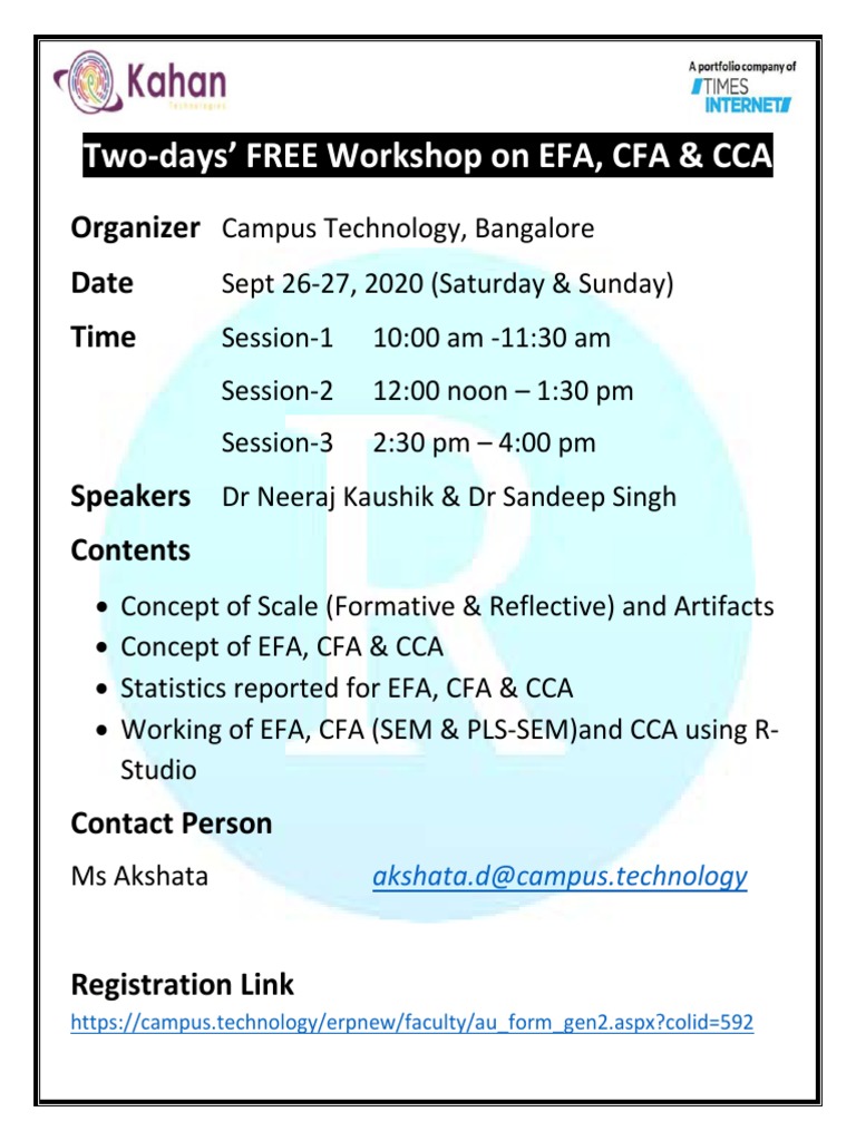 Workshop Brochure Pdf Pdf