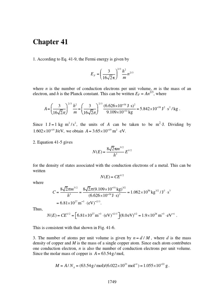 Chapter 41 PDF | PDF | Band Gap | Electronvolt