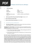 Procurement Under Japanese JICA ODA Loans | PDF | Request For Proposal ...