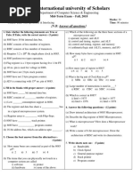 Microprocessor Previous Year Question Papers | PDF