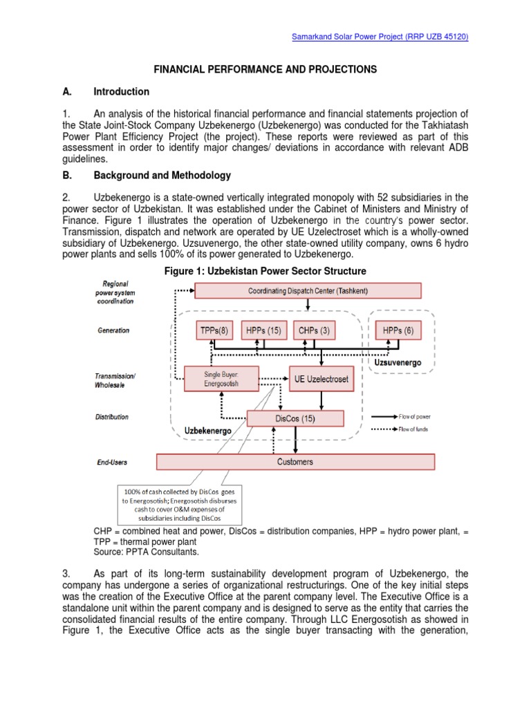 Financial Performance & Projection | PDF | Cash Flow Statement ...