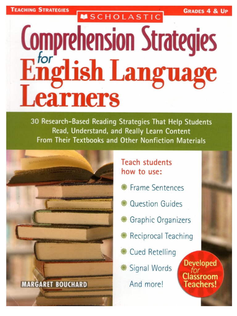 Comprehension Strategies for English Language Learners_ 30 Research ...