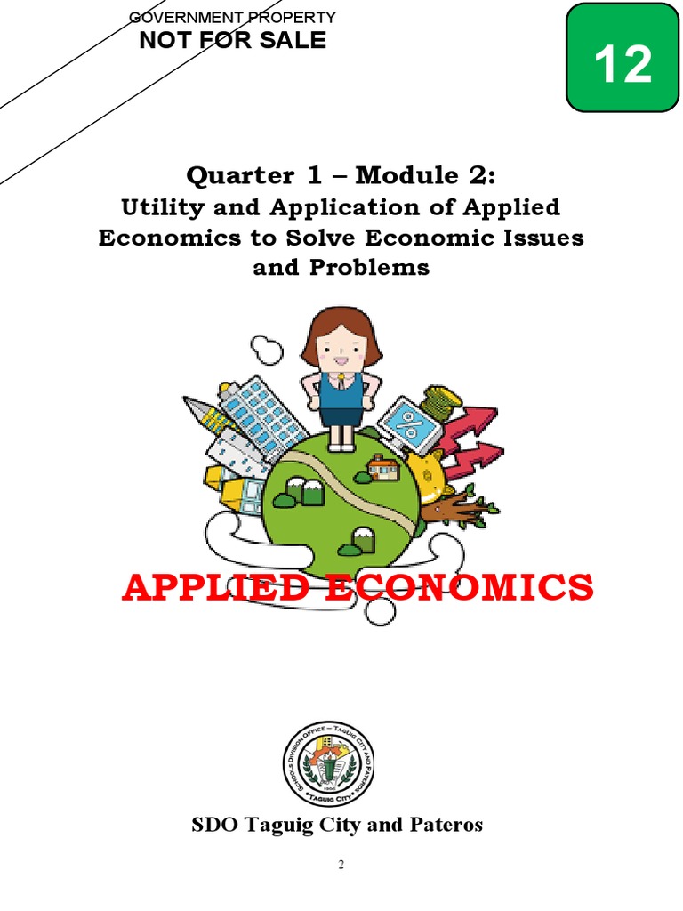 Applied Economics: Quarter 1 - Module 2 | PDF | Economics | Economies