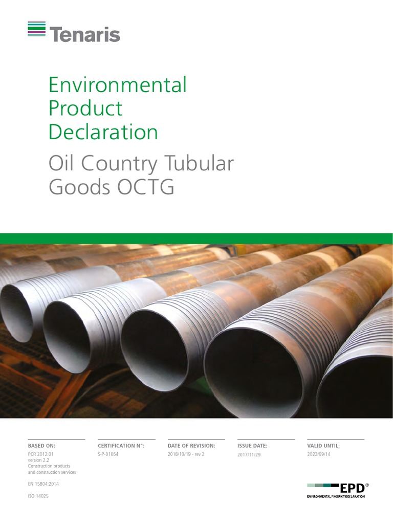Manual Tenaris | PDF | Life Cycle Assessment | Waste