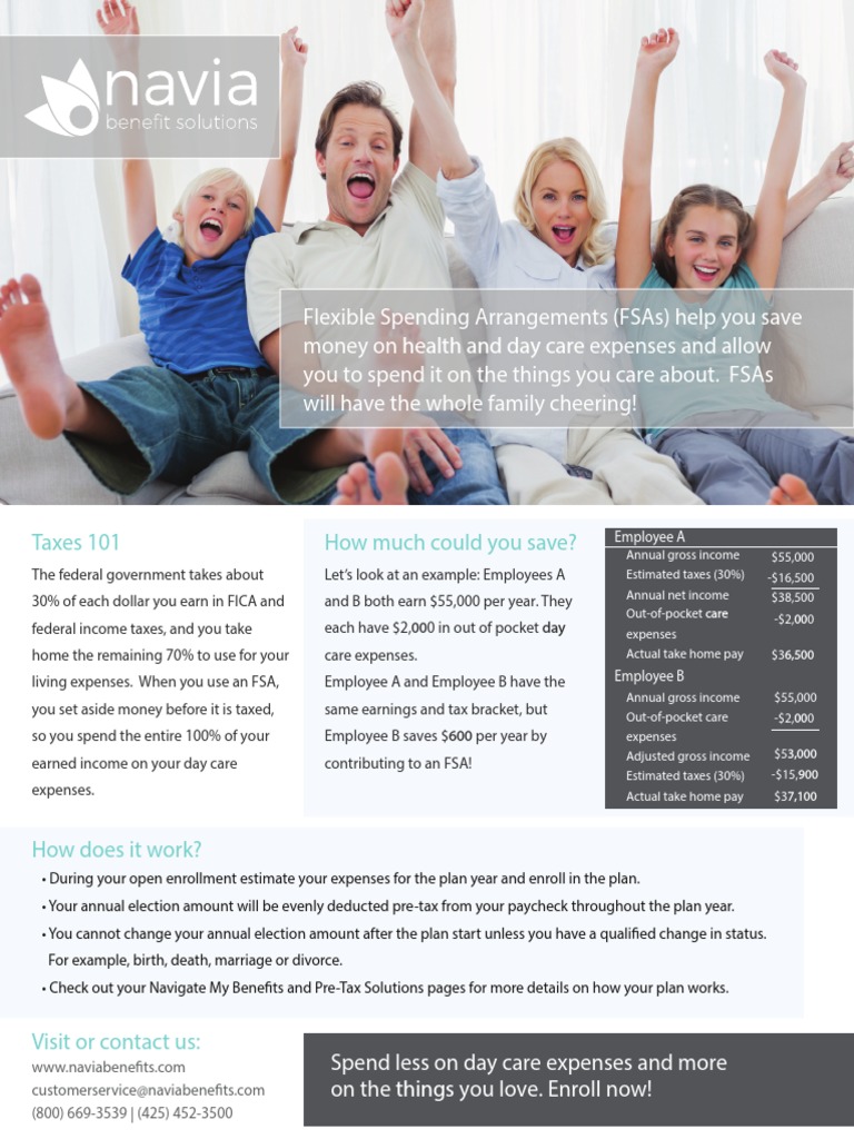 Navia - Fsa Dcfsa 01 | PDF | Debit Card | Payments