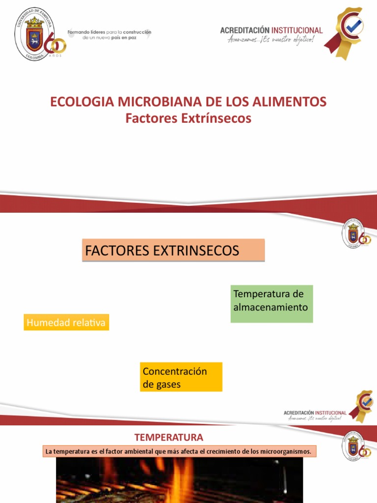ECOLOGIA MICROBIANA - Factores Extrinsecos-1 | PDF | Humedad | Humedad relativa