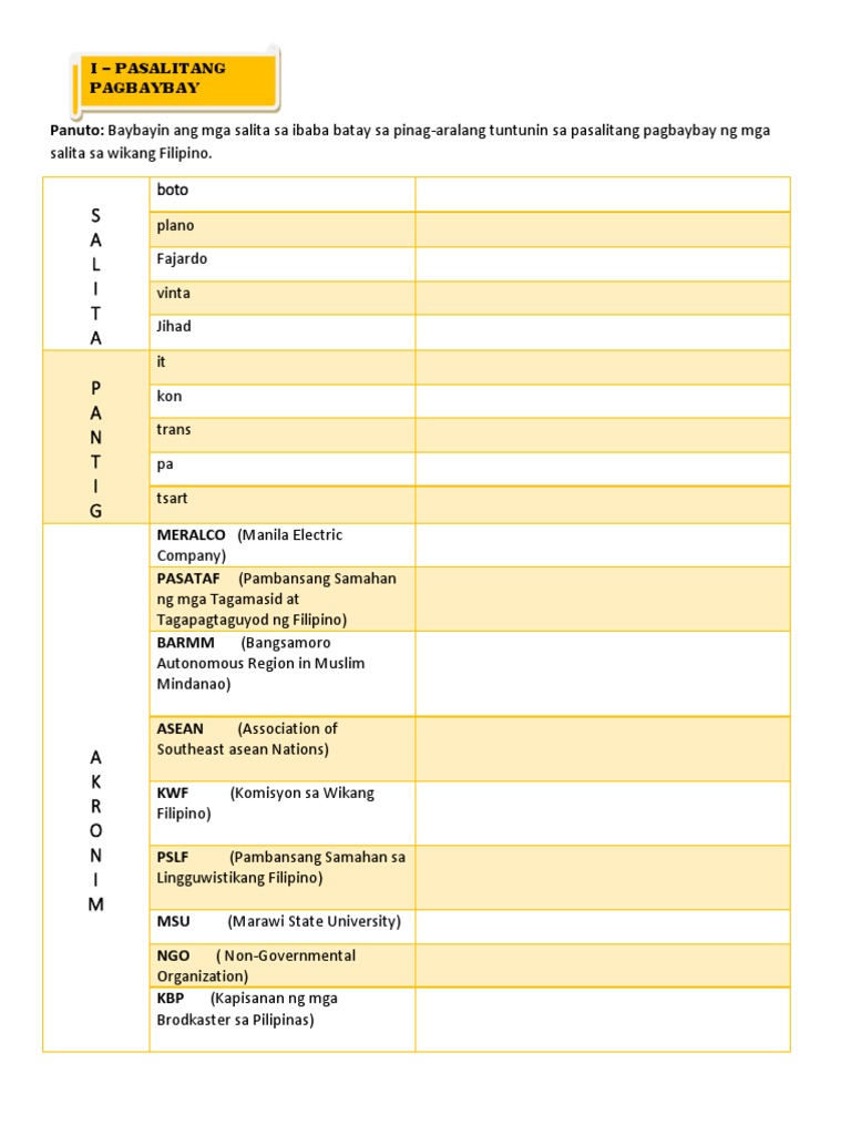 Beed Filipino Exam | PDF