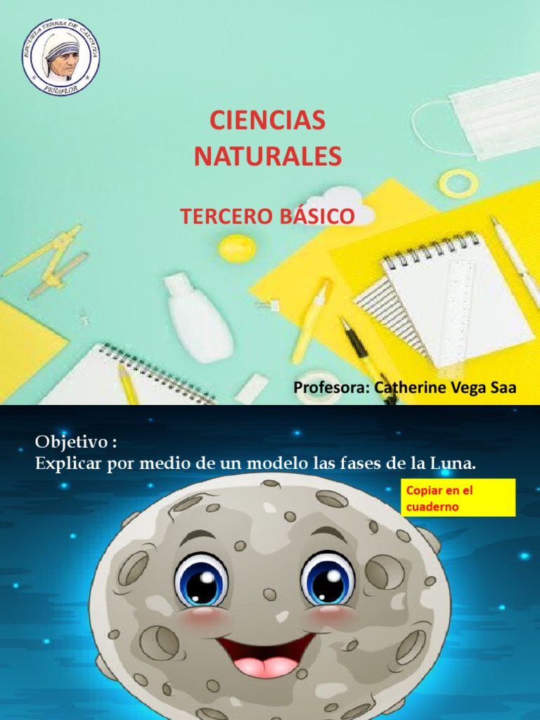 Ciencias Naturales-Fases de La Luna | PDF | Luna | Planetas Del Sistema ...