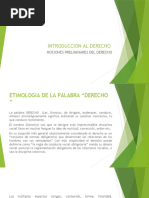 Etimología y Origen del Derecho | PDF | Moralidad | Justicia