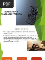 Diapositiva Referencia y Contrareferencia | PDF | Cuidado de la salud | Institución