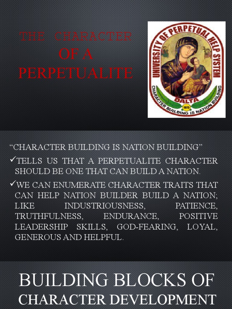 The Character: OFA Perpetualite | PDF | Motivation | Motivational