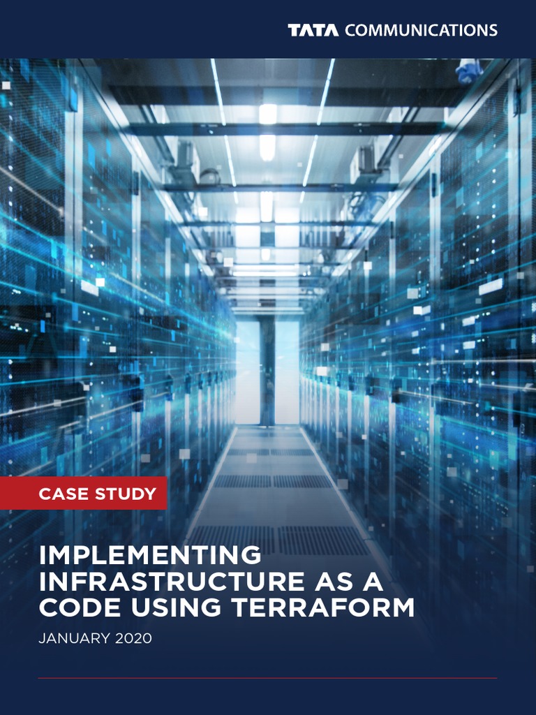 Implementing Infrastructure As A Code Using Terraform: Case Study | PDF | Amazon Web Services ...