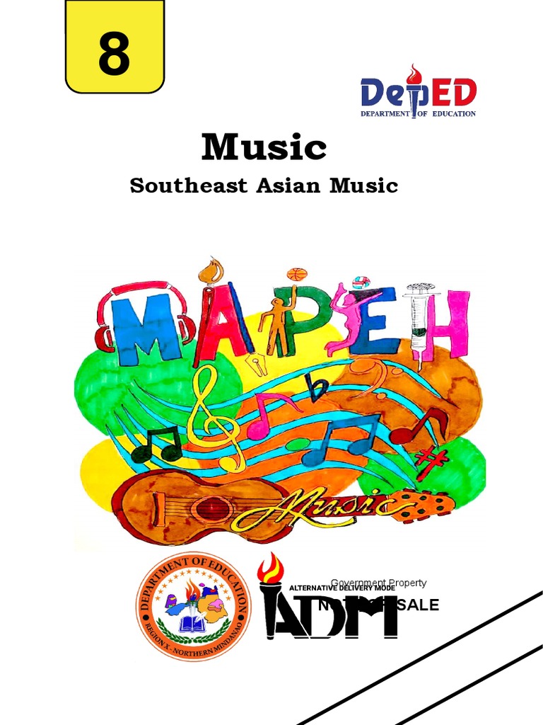 Music8 Q1 Mod1 Southeast-Asian-Music v2 | PDF | Malaysia | Performing Arts