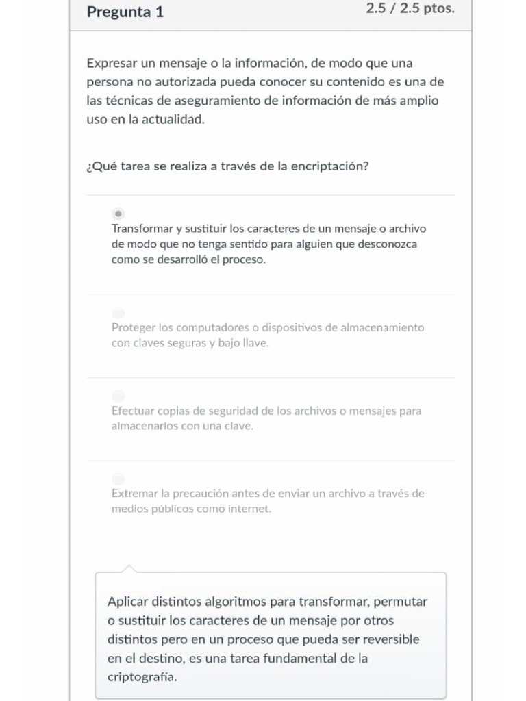 Evaluacion Eje 1 Criptografia | PDF