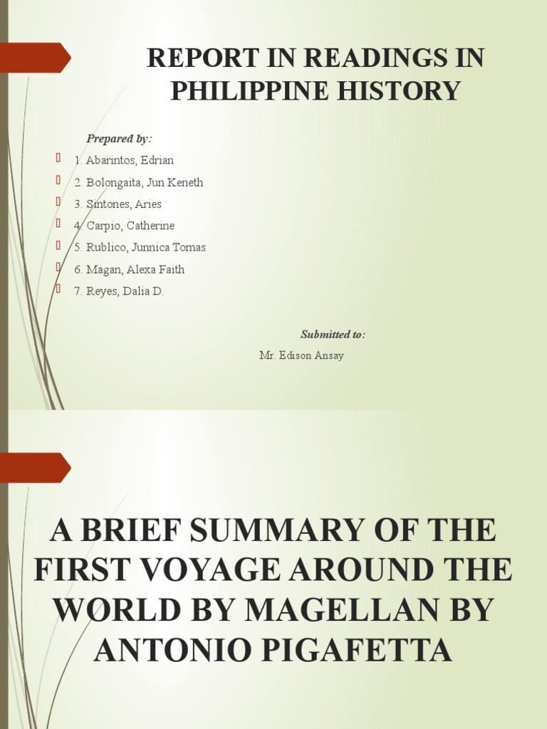 Ferdinand Magellan Exploration Timeline
