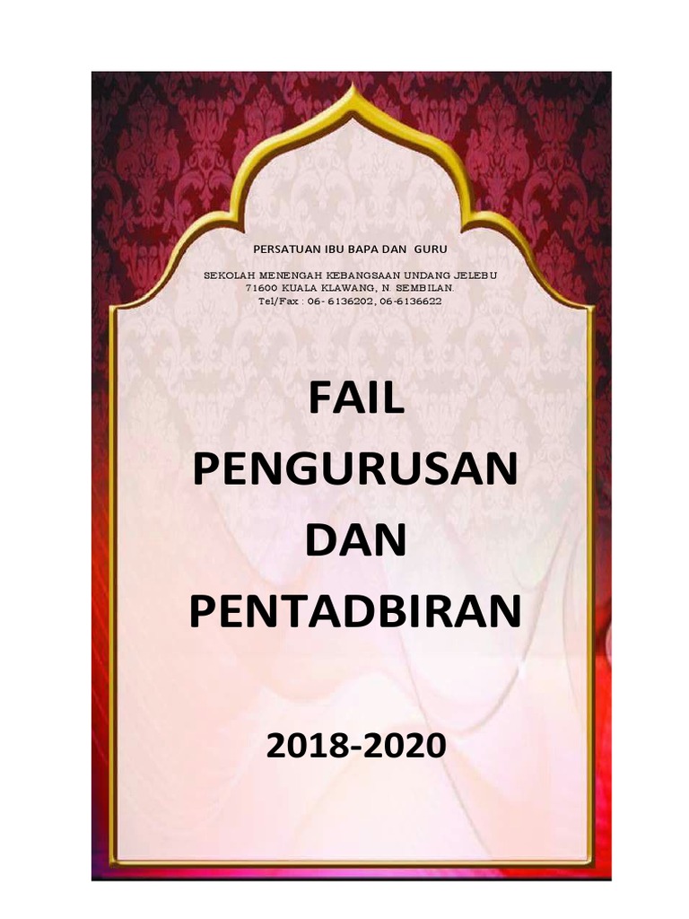 COVER Fail Pibg | PDF