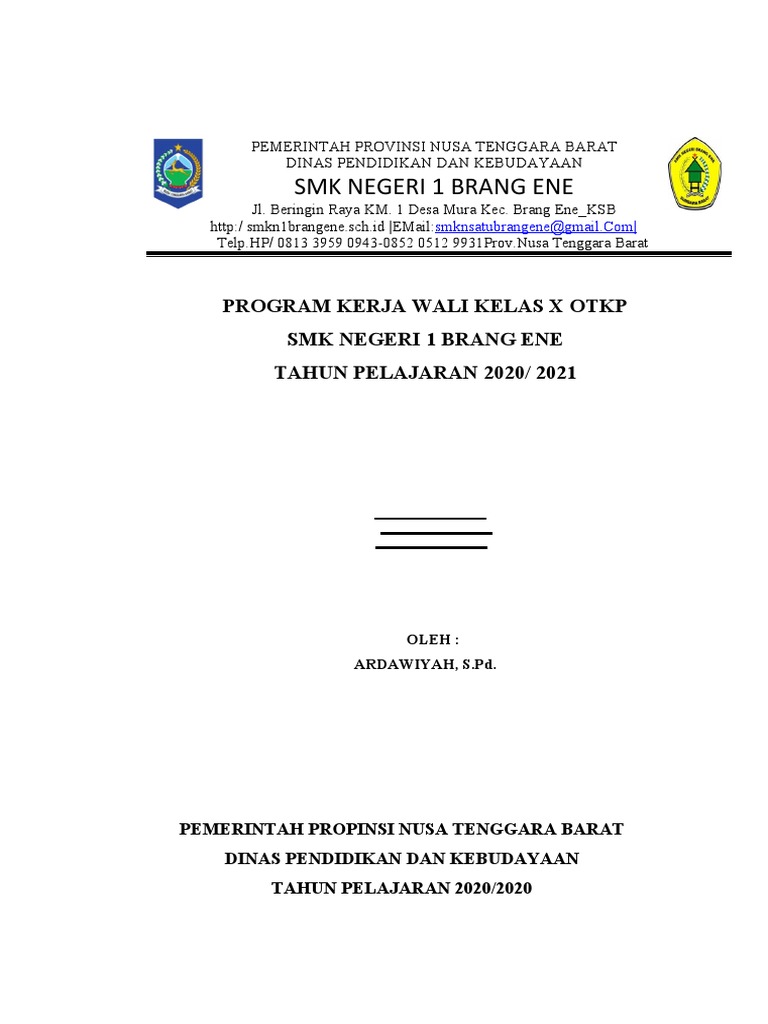 Program Wali Kelas X OTKP | PDF | Karier & Perkembangan
