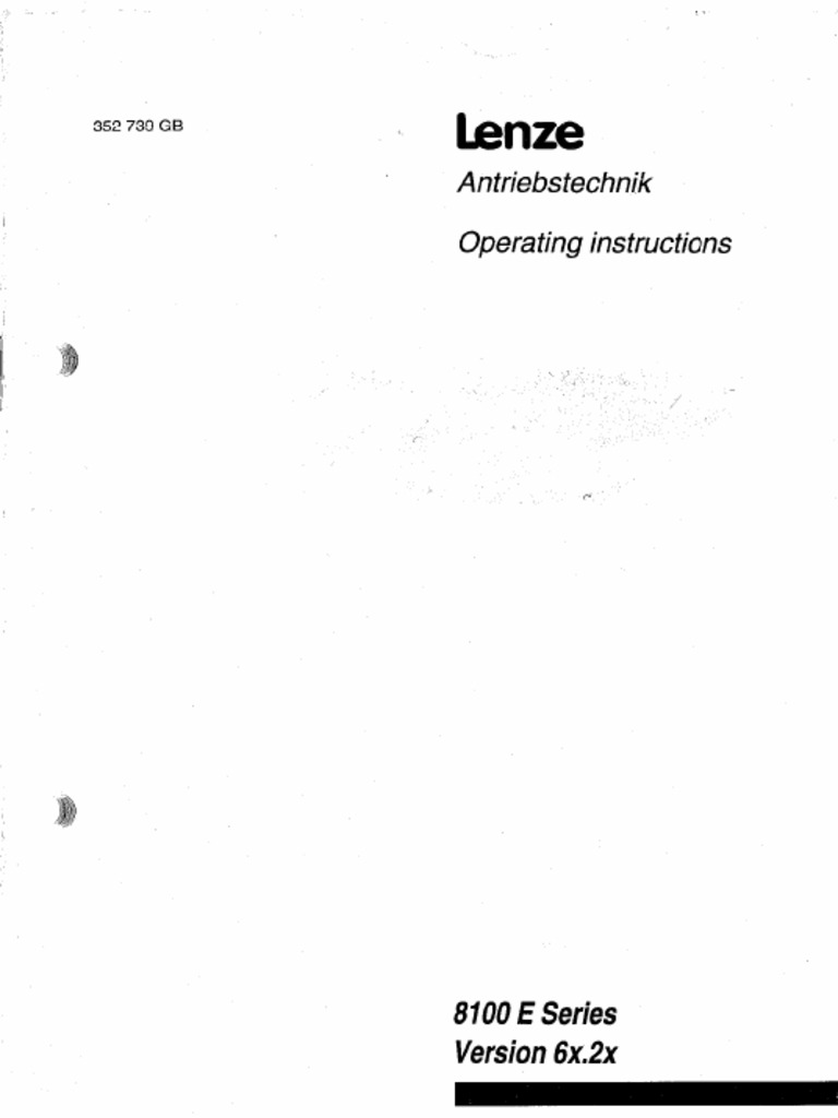 8101E-8106E 6x-2x - v95-08 - EN (1) JJ | PDF