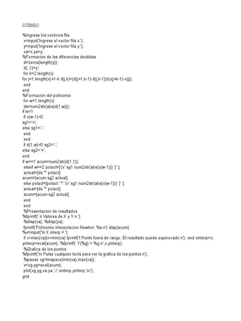 Cidigo y Primer Problema Resuelto | PDF