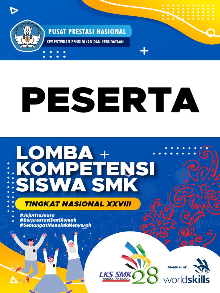 Contoh ID Card Peserta Lomba SMK | PDF
