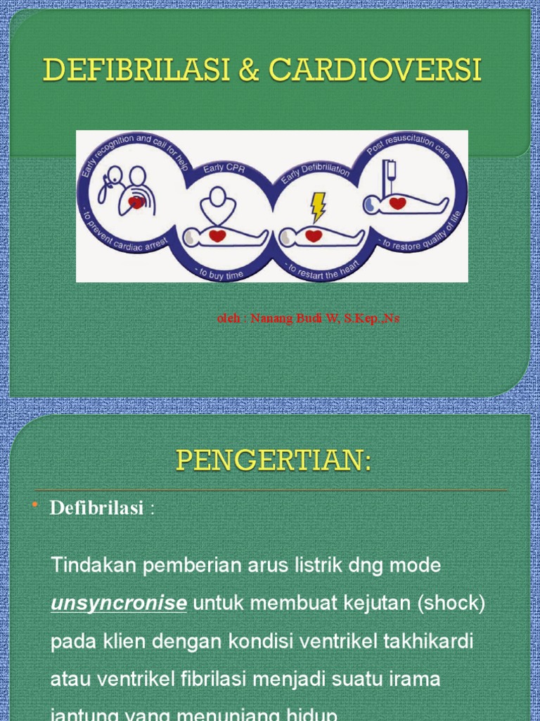Defibrilasi Dan Cardioversi - 1 | PDF