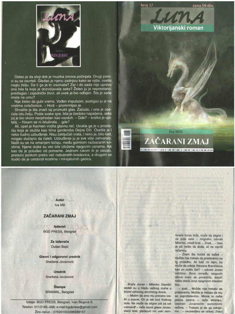 Iva Mili - Zacarani Zmaj | PDF