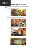 Procedimientos para El Megado de Motores Eléctricos | PDF | Corriente ...