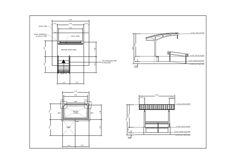 Roof Line: Waiting Shed Area | PDF