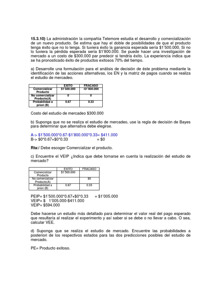 Tarea Io Ii PDF | PDF | Probabilidad | Marketing