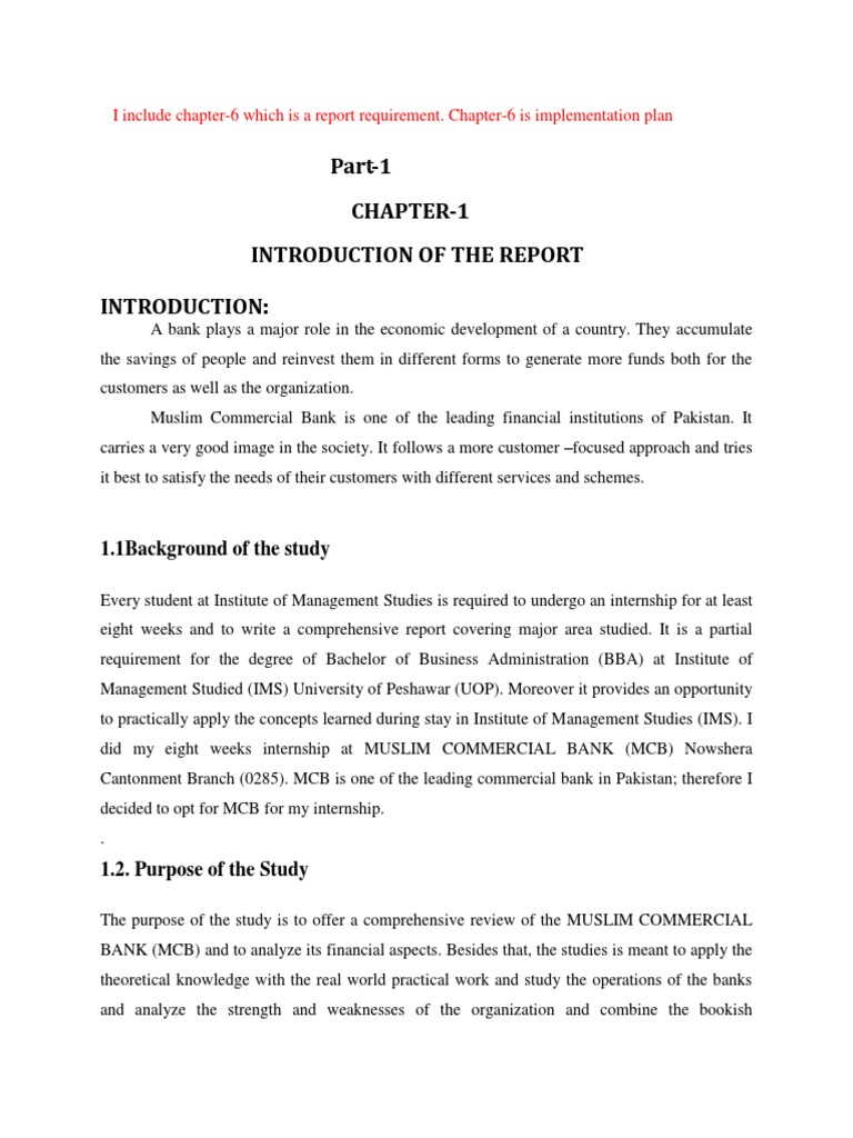 MCB Report PDF | PDF | Financial Audit | Cheque