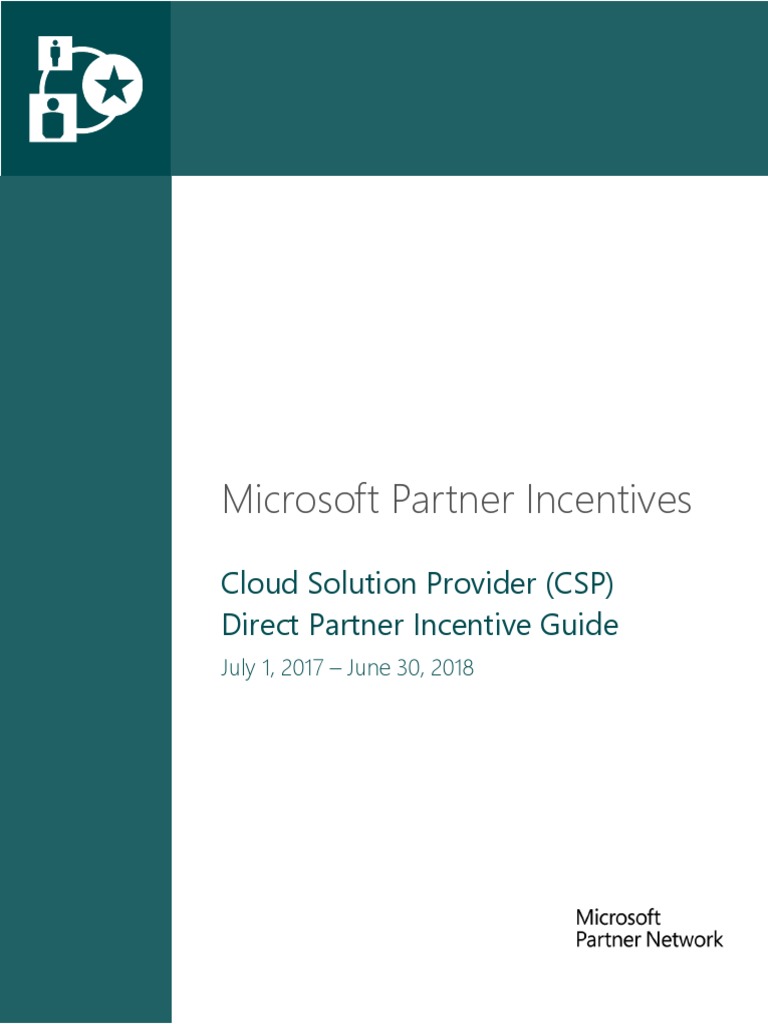 Microsoft Partner Incentives: Cloud Solution Provider (CSP) Direct ...