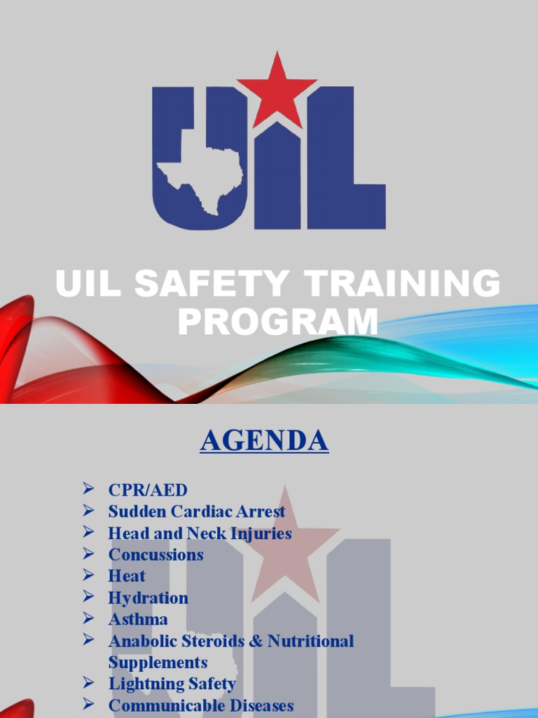 UIL Safety Training | PDF | Heart | Asthma