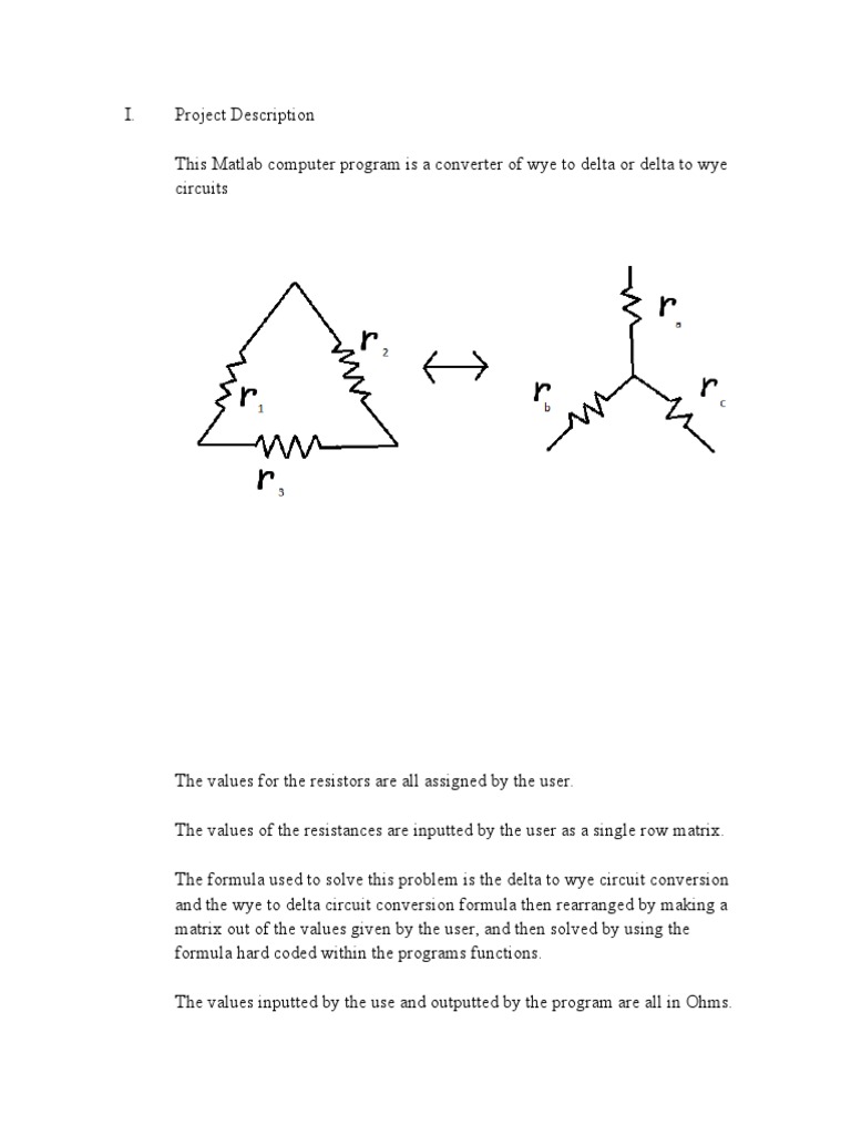 Wye Delta Delta Wye | PDF | Resistor | Matlab