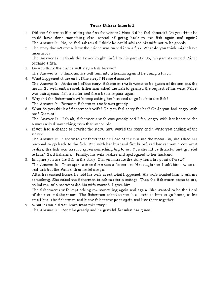English Assignments on Morality and Bullying | PDF | Language Arts ...