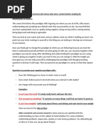 Reverse Thinking | PDF | Thought | Goal