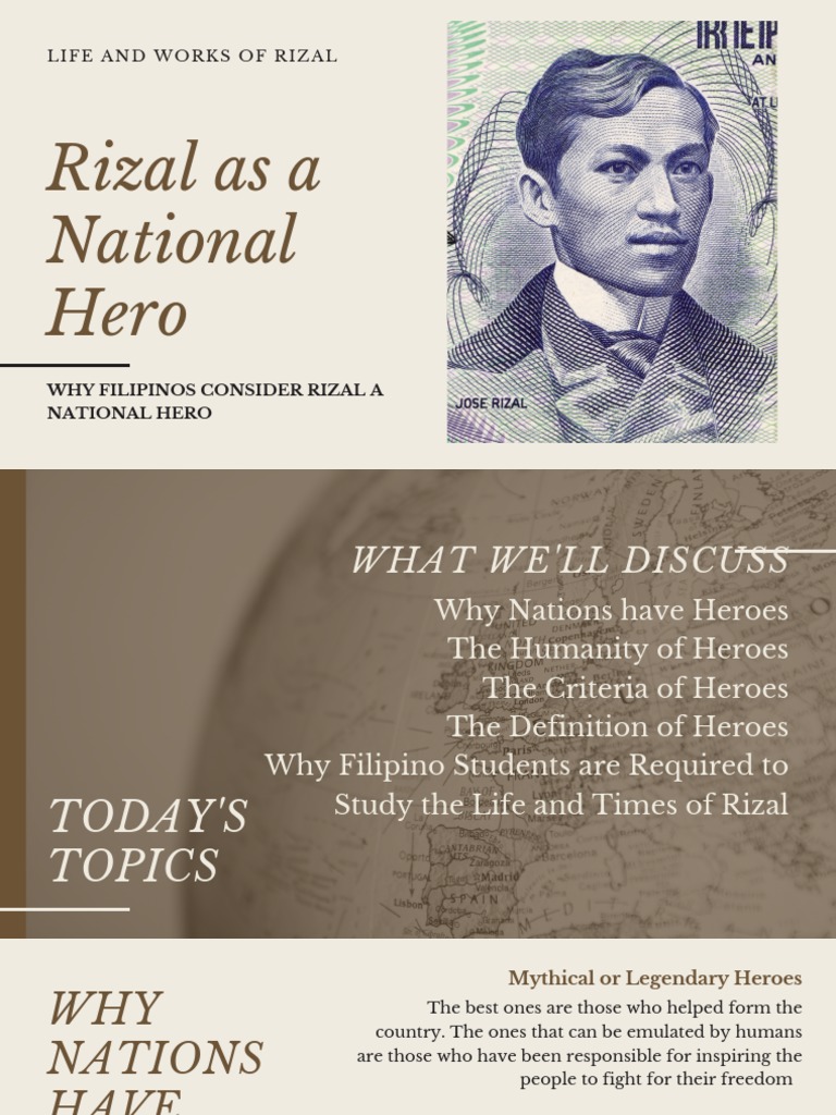 Understanding Rizal as a National Hero | PDF